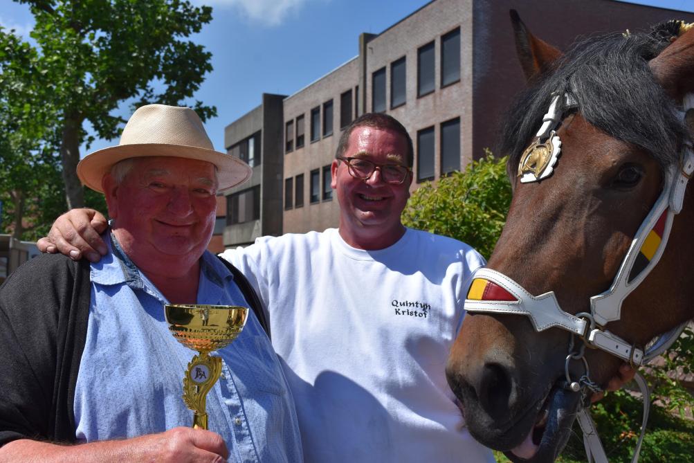 Fokker van het Belgisch trekpaard: Kristof Quintyn van de stal Van ’t ...