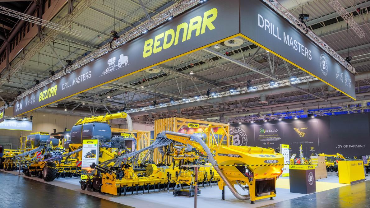 Bednar presenteert divers productnieuws - Landbouwleven